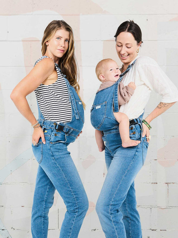 the classic mumsie baby carrier overalls – the mumsie