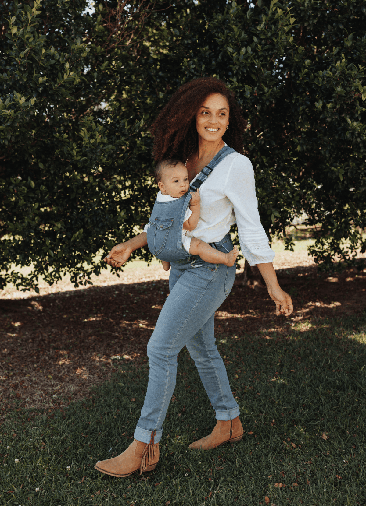 the classic mumsie baby carrier overalls – the mumsie