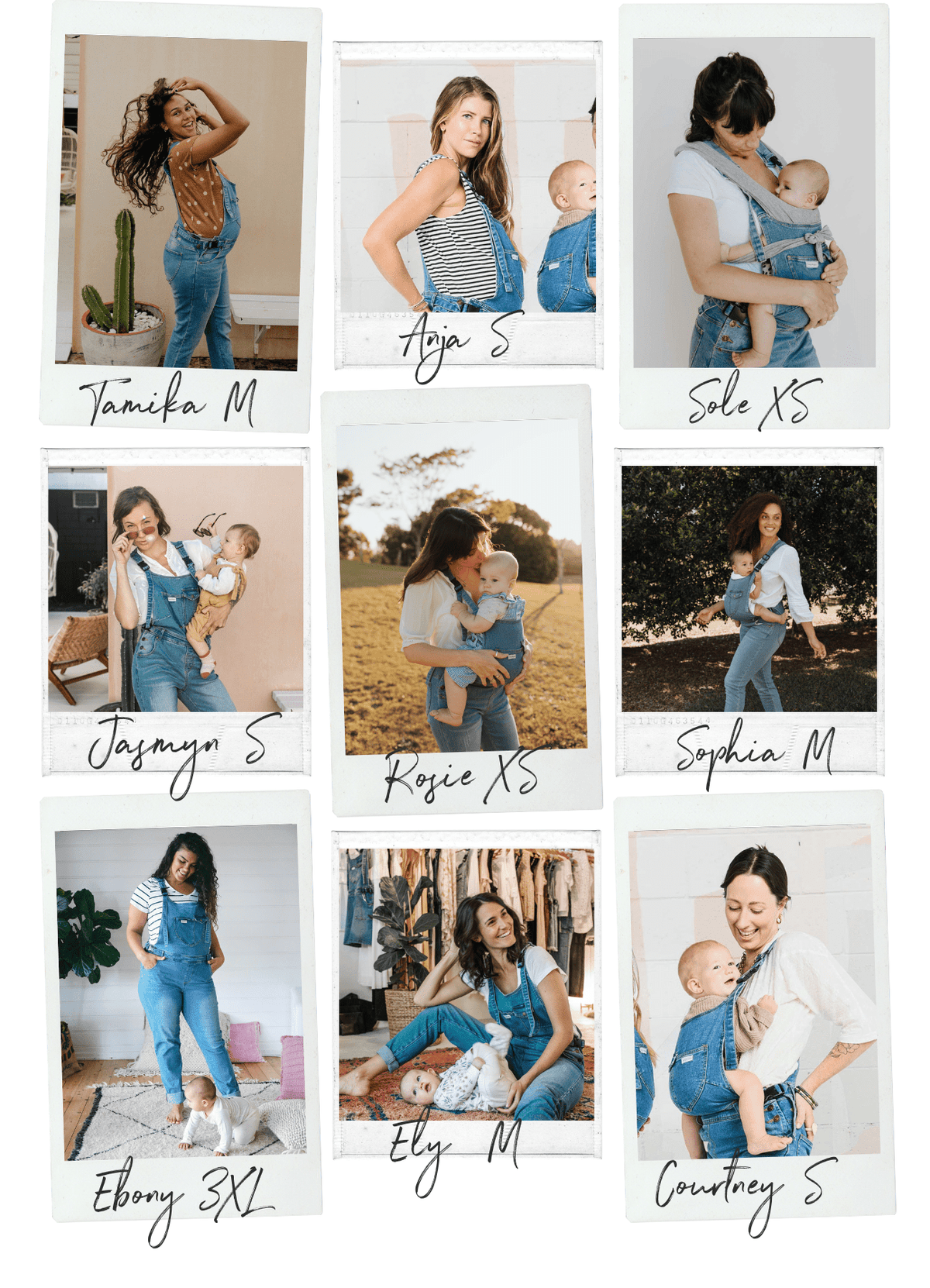 the classic mumsie baby carrier overalls – the mumsie